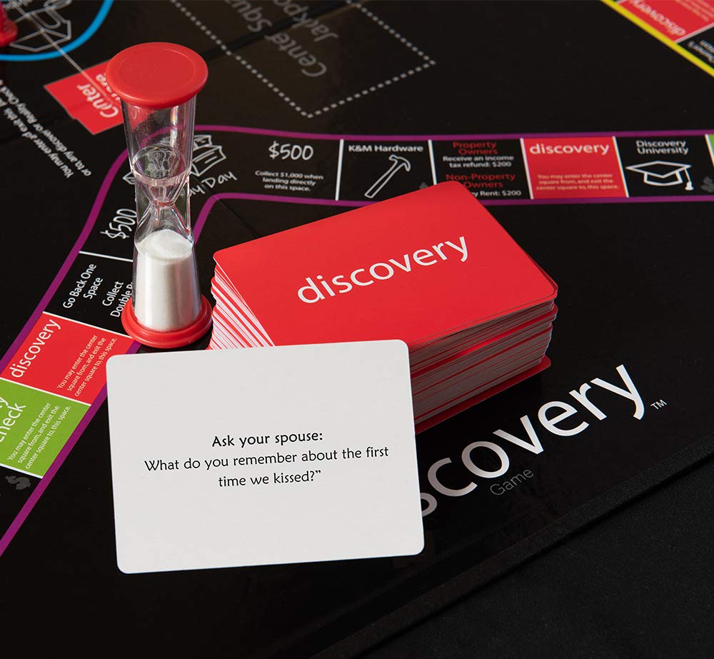 The discovery Game - Adult Couple Gift - Date Night in a Box - Better Than a Card Game - Board Game for Married Couples