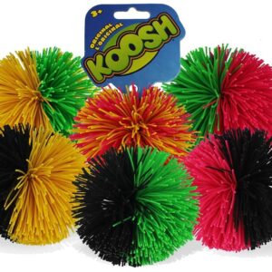 Koosh Ball Soft Active Fun Toy - 1x Random Coloured Koosh Ball