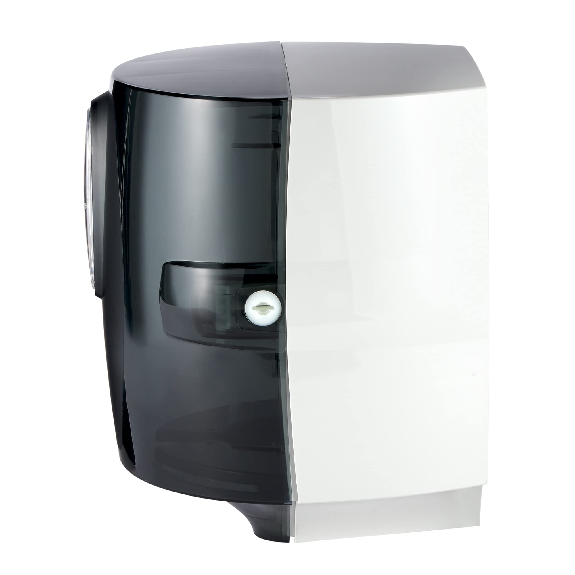 Universal Centerpull Paper Towel and Wiper Dispenser by GP PRO (Georgia-Pacific), Translucent Smoke, 54050, 10.250" W x 10.750" D x 12.625" H