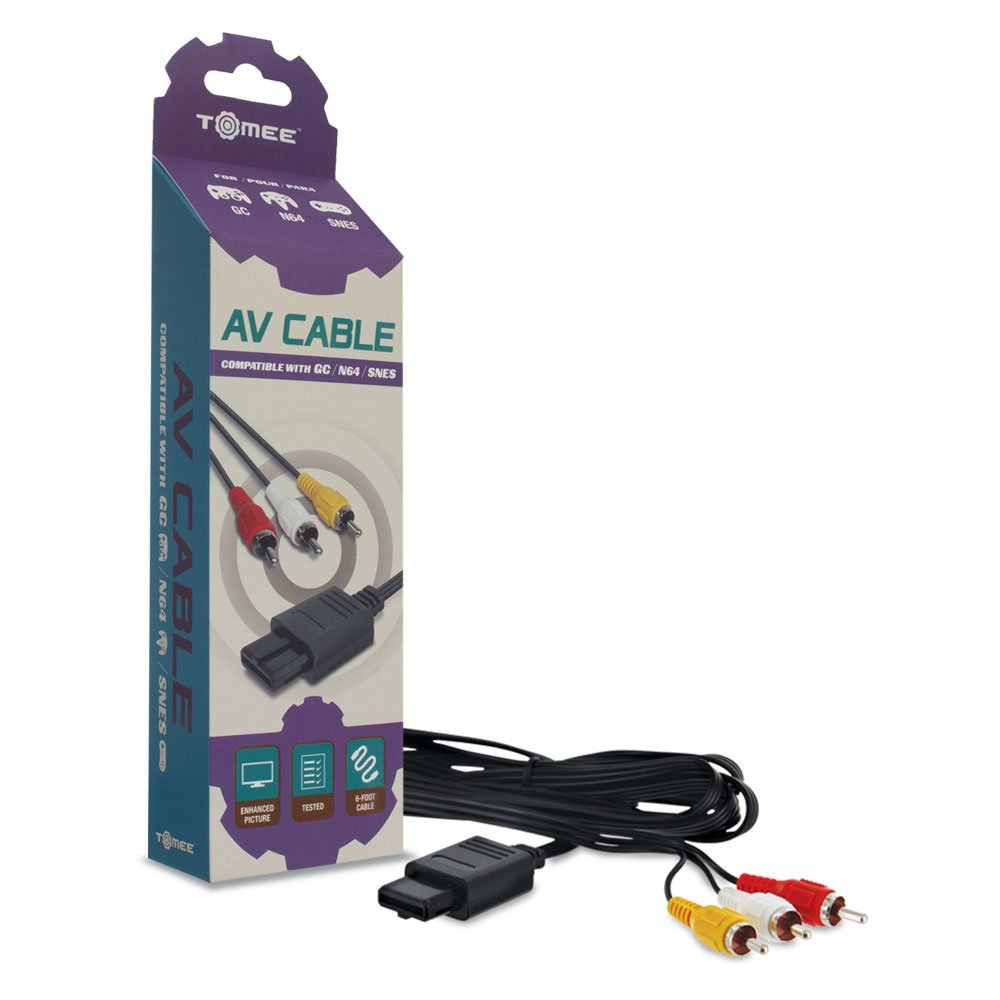 Tomee AV Cable for GameCube/ N64/ SNES