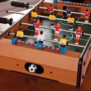 Mainstreet Classics 20-Inch Table Top Foosball/Soccer Game, Brown