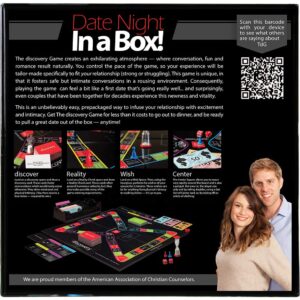 The discovery Game - Adult Couple Gift - Date Night in a Box - Better Than a Card Game - Board Game for Married Couples