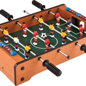 Mainstreet Classics 20-Inch Table Top Foosball/Soccer Game, Brown