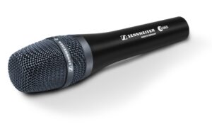 sennheiser e 965 large diaphragm condenser handheld microphone