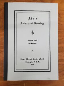 adair history and genealogy