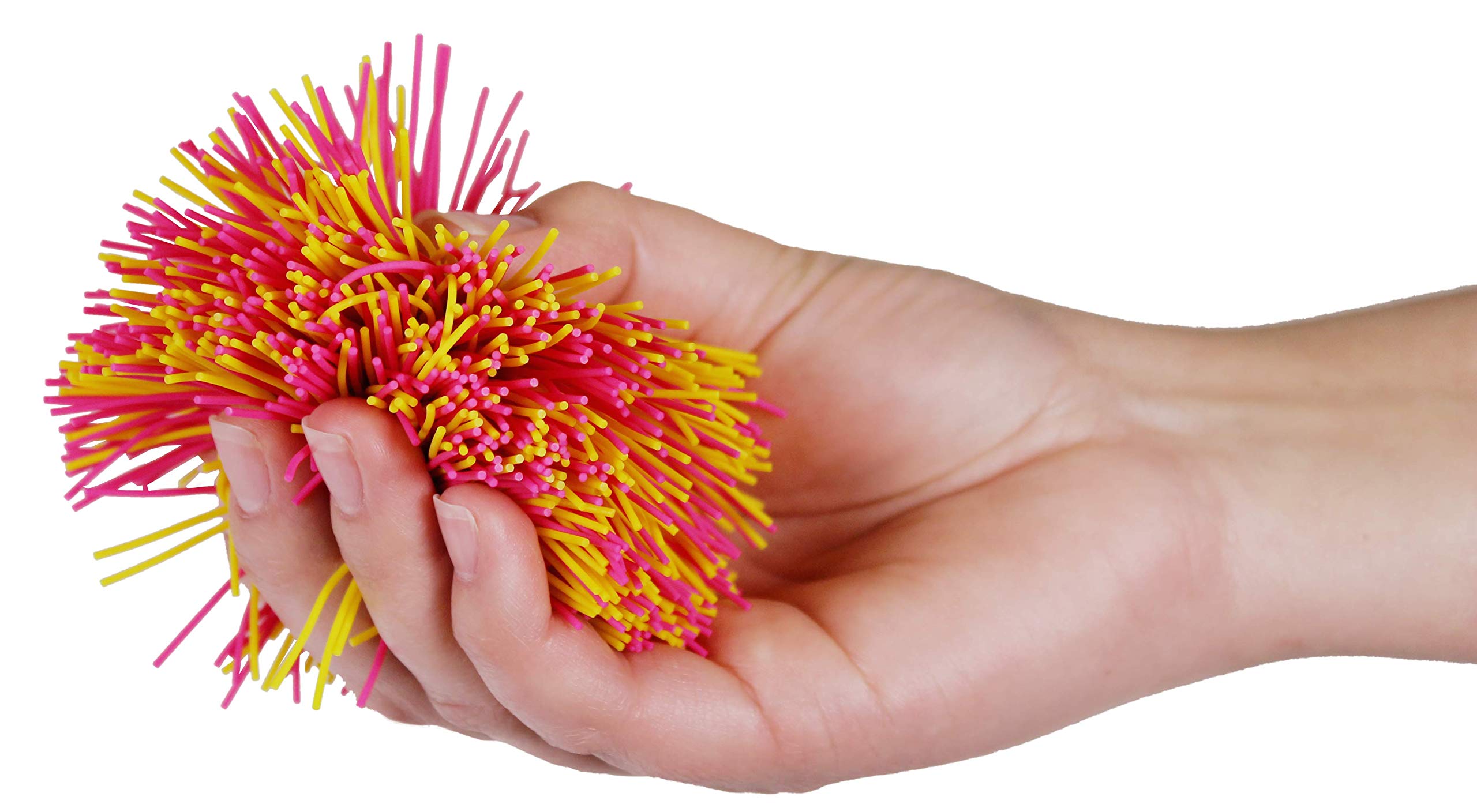 Koosh Ball Soft Active Fun Toy - 1x Random Coloured Koosh Ball