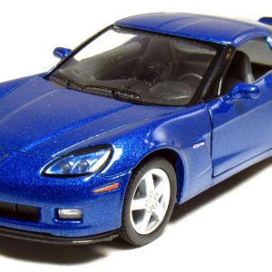 Set of 4: 5" 2007 Chevy Corvette Z06 1:36 Scale (Blue/Orange/Red/Yellow)