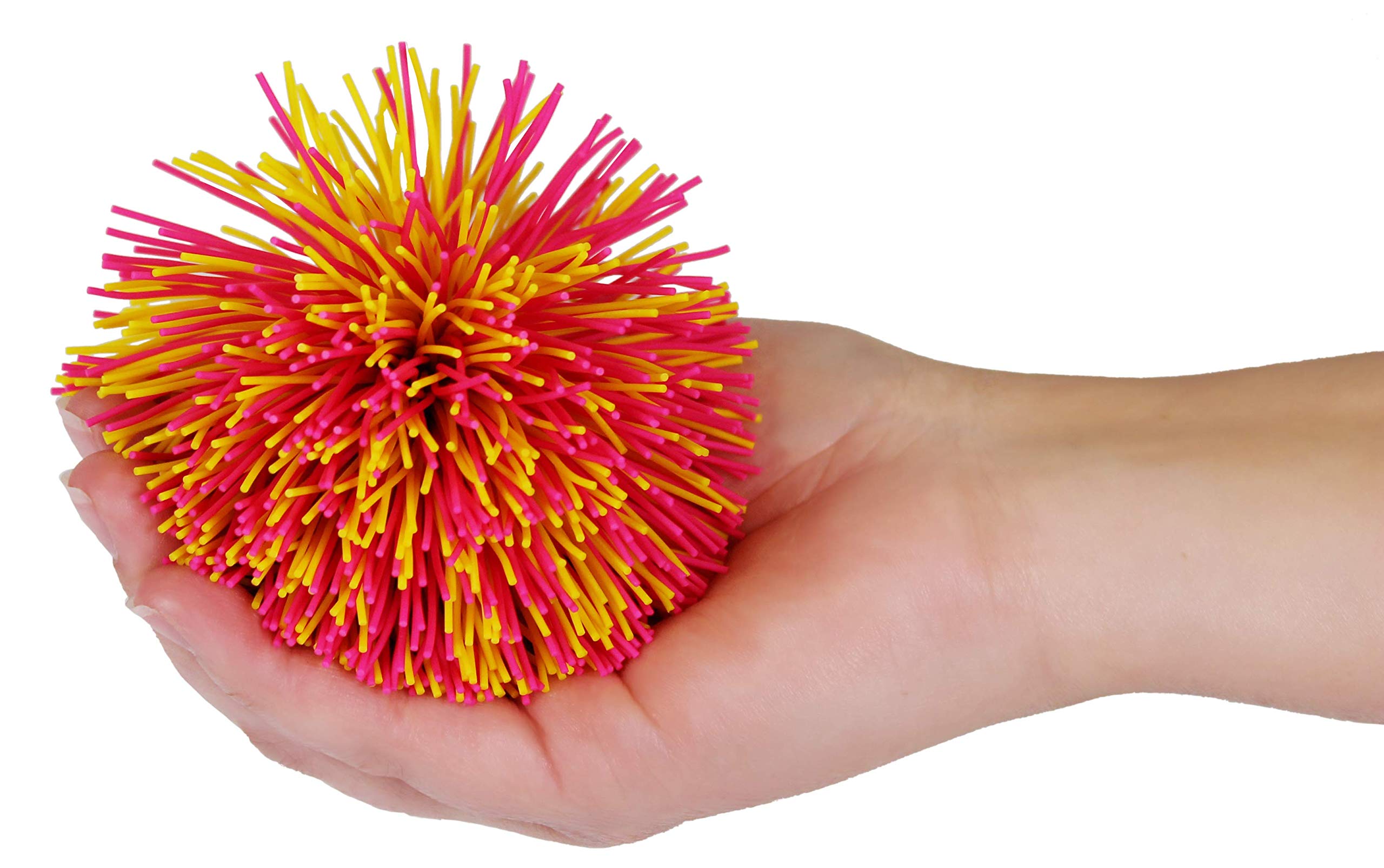 Koosh Ball Soft Active Fun Toy - 1x Random Coloured Koosh Ball