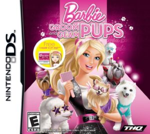 barbie groom and glam pup - nintendo ds