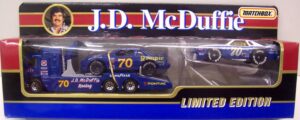 matchbox team convoy #70 j.d. mcduffie - 1:64 scale diecast