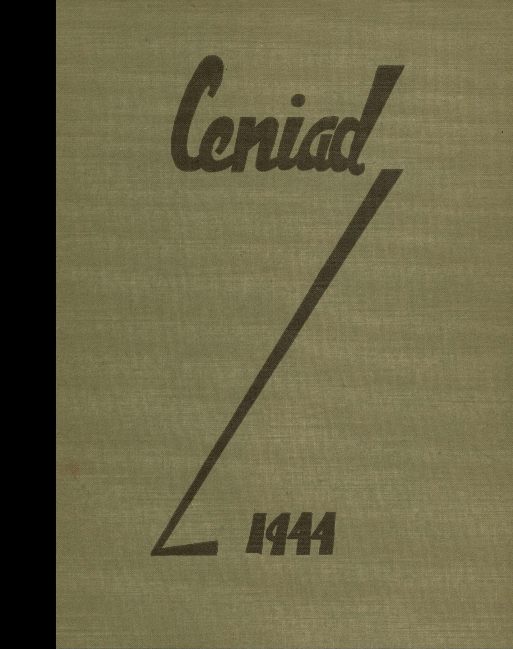 (Reprint) 1944 Yearbook: East Lansing High School, East Lansing, Michigan