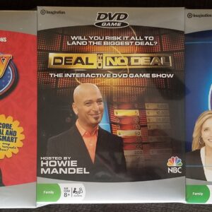 Imagination DVD Game 3 Pack - Includes: Family Feud - Deal or No Deal - Who Wants to Be a