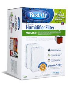 rps products inc 2pk ext life wickfilter esw-c humidifier chemical & accessories