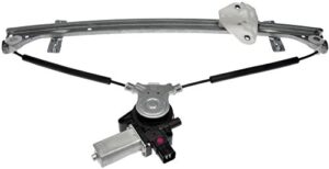 dorman 741-007 front driver side power window regulator and motor assembly compatible with select honda models