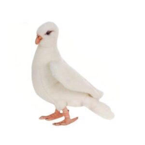 hansa dove plush, white