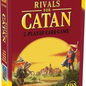 Rivals for CATAN Card Game - Build, Trade, and Conquer in the World of CATAN! Strategy Game, Family Game for Kids and Adults, Ages 10+, 2 Players, 45-60 Minute Playtime, Made by CATAN Studio