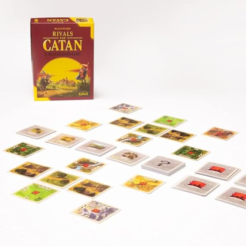 Rivals for CATAN Card Game - Build, Trade, and Conquer in the World of CATAN! Strategy Game, Family Game for Kids and Adults, Ages 10+, 2 Players, 45-60 Minute Playtime, Made by CATAN Studio