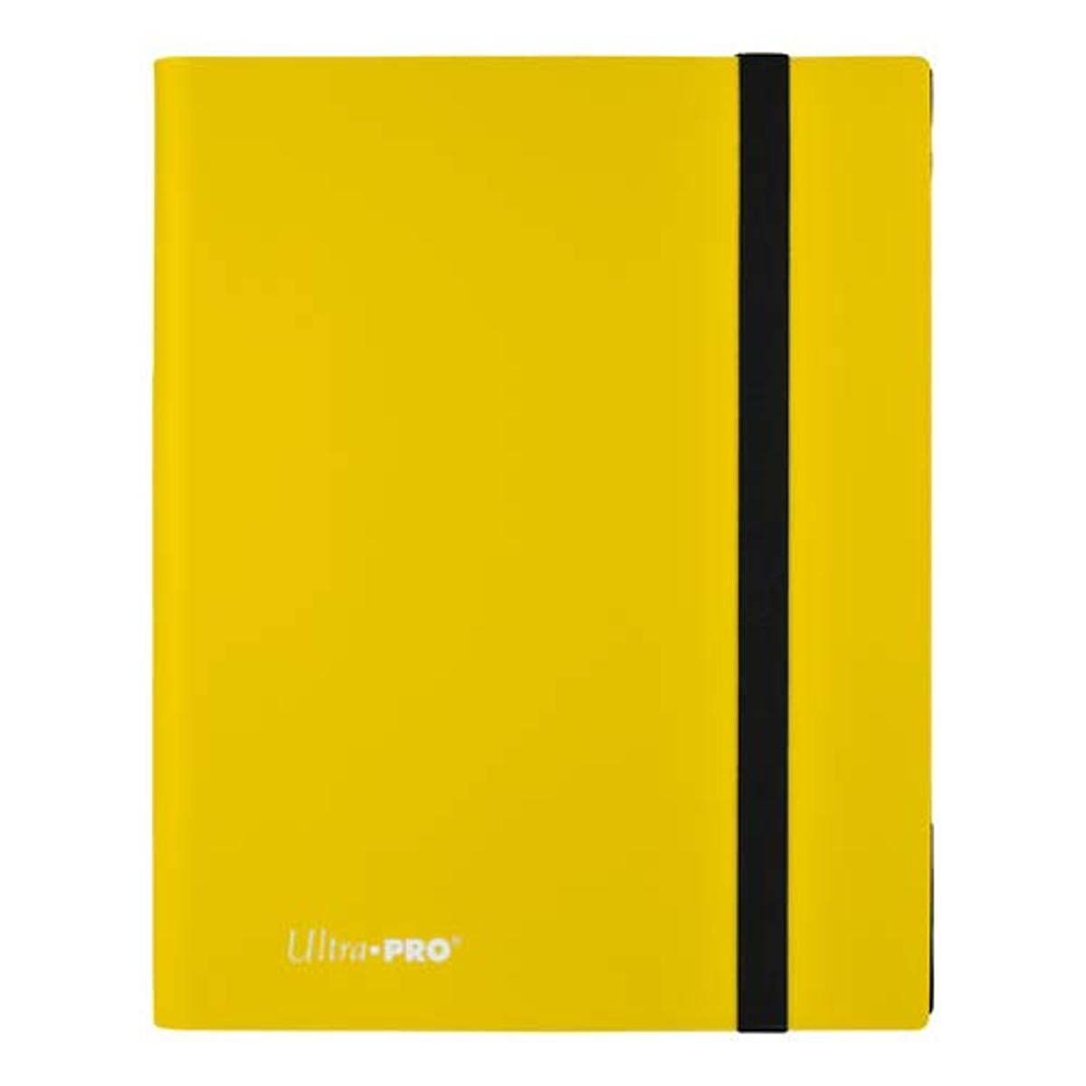 Ultra Pro E-15150 Eclipse 9-Pocket PRO-Binder-Lemon Yellow