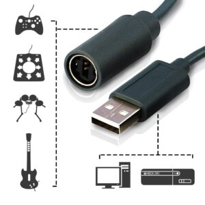 HDE Xbox 360 USB Breakaway Cable