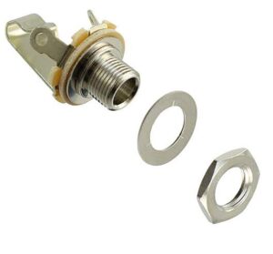 switchcraft 1/4" mono 2-conductor input jack, open circuit (type 11)