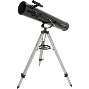 celestron powerseeker 114az telescope, black