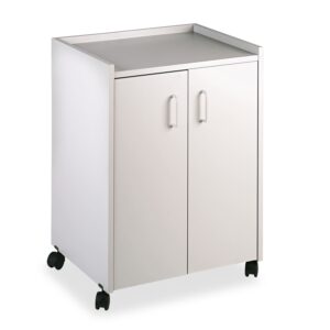 saf8953gr - safco mobile refreshment utility cart