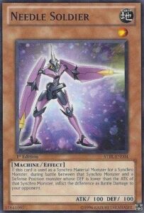 yu-gi-oh! - needle soldier (stbl-en004) - starstrike blast - 1st edition - common