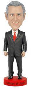 royal bobbles george w. bush collectible bobblehead statue