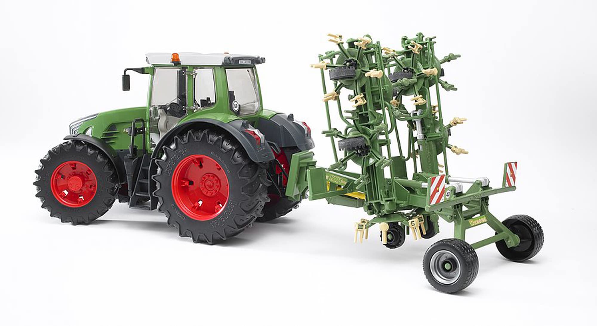 Bruder Krone Trailed Rotary Tedder With Running Gear