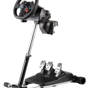 Wheel Stand Pro G Racing Wheel Stand Compatible With Logitech G29 G923 G920 G27 & G25 Wheels, Deluxe, Original V2. Wheel and Pedals Not included.