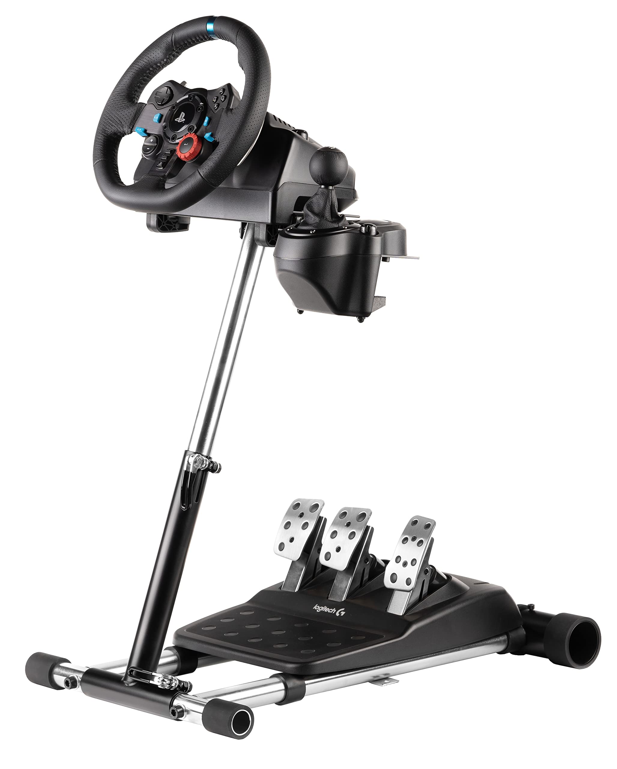 Wheel Stand Pro G Racing Wheel Stand Compatible With Logitech G29 G923 G920 G27 & G25 Wheels, Deluxe, Original V2. Wheel and Pedals Not included.