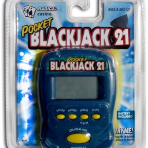 Pocket Blackjack 21 Electronic Handheld Game (1997 Edition)