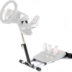 Wheel Stand Pro G Racing Wheel Stand Compatible With Logitech G29 G923 G920 G27 & G25 Wheels, Deluxe, Original V2. Wheel and Pedals Not included.