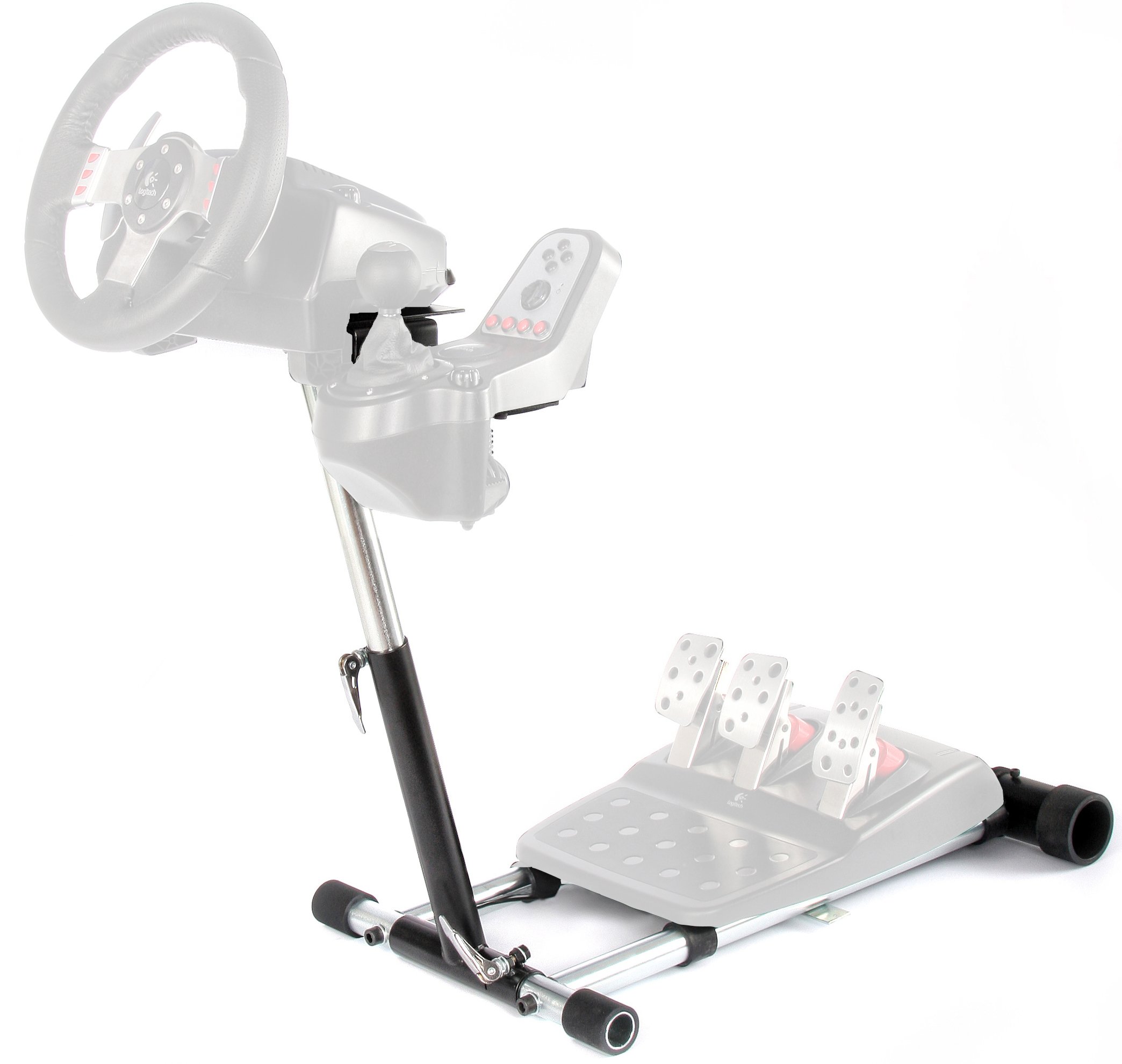 Wheel Stand Pro G Racing Wheel Stand Compatible With Logitech G29 G923 G920 G27 & G25 Wheels, Deluxe, Original V2. Wheel and Pedals Not included.