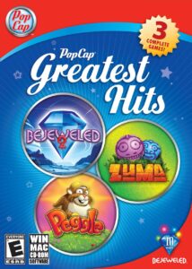 popcap greatest hits - bejeweled 2, peggle, zuma - pc/mac