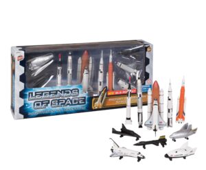 legends of space : countdown to adventure - history of american space flight, 10 piece set