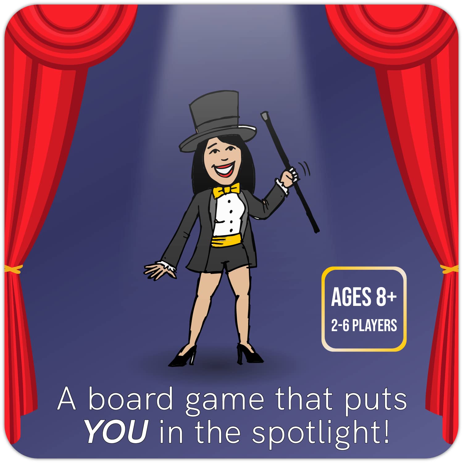 BE A BROADWAY STAR! - The Classic Theater and Musical Trivia Board Game That Puts You in The Spotlight | Party Game for Theater Lovers | Holiday Broadway Gift | 2-6 Players | for All Ages 8+