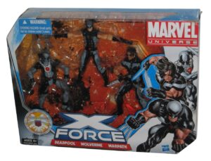 marvel universe super hero team packs x force