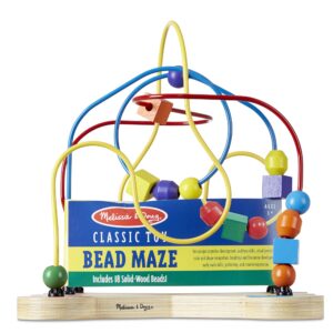 Melissa & Doug Classic Bead Maze - Wooden Educational Toy