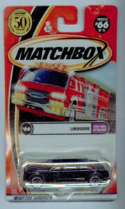 matchbox 2002-66/75 kids' cars of the year limousine 50 years 1:64 scale