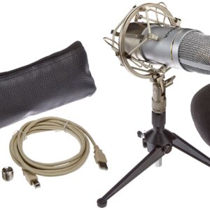 Bad Axx BA-UM600-KIT Studio USB Cardioid Condenser Microphone Kit