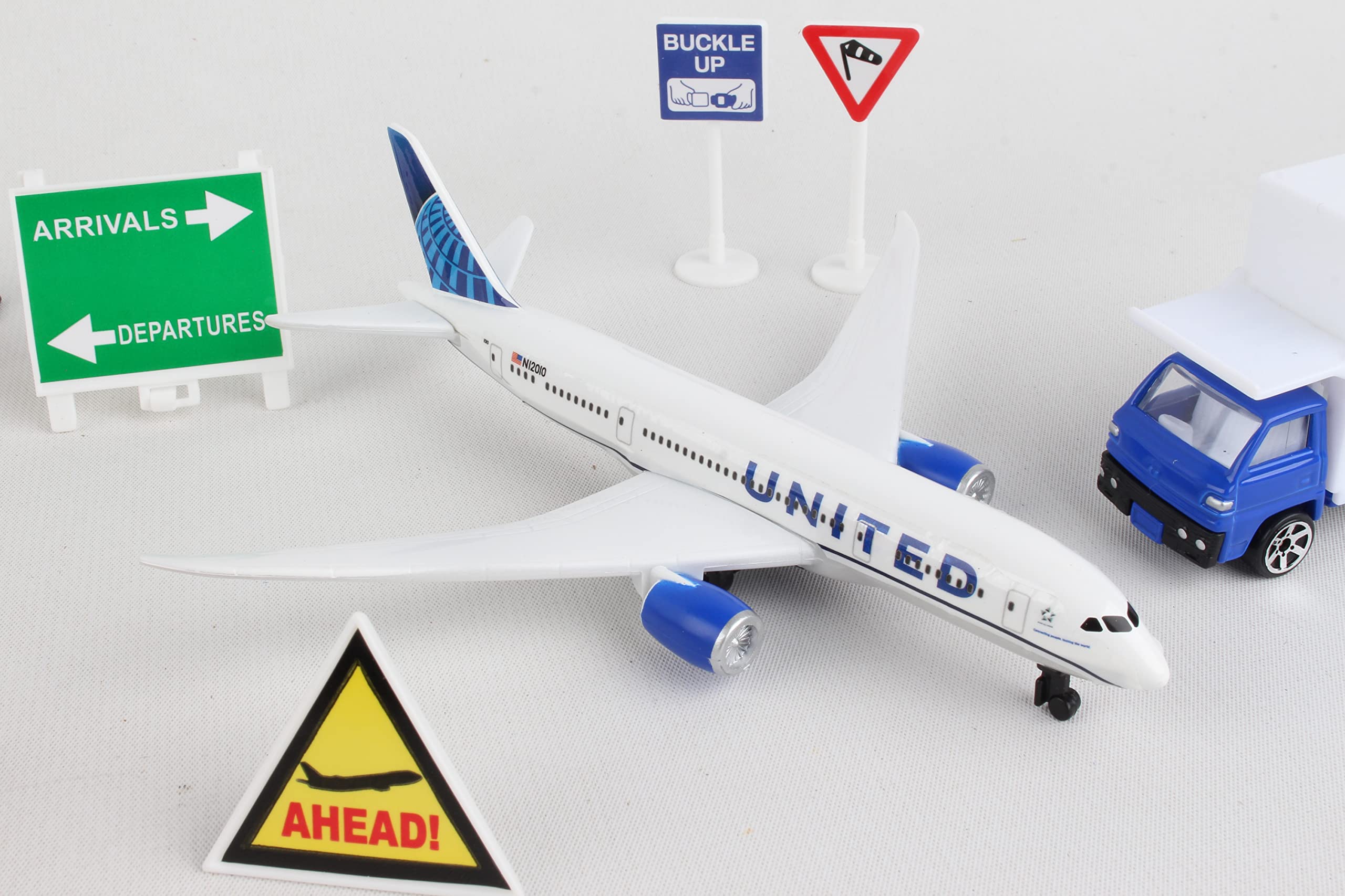 Daron United Airlines Airport Playset