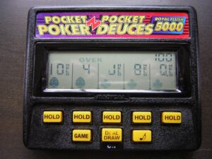 pocket poker & pocket deuces : royal flush 5000 (radica model #1314)