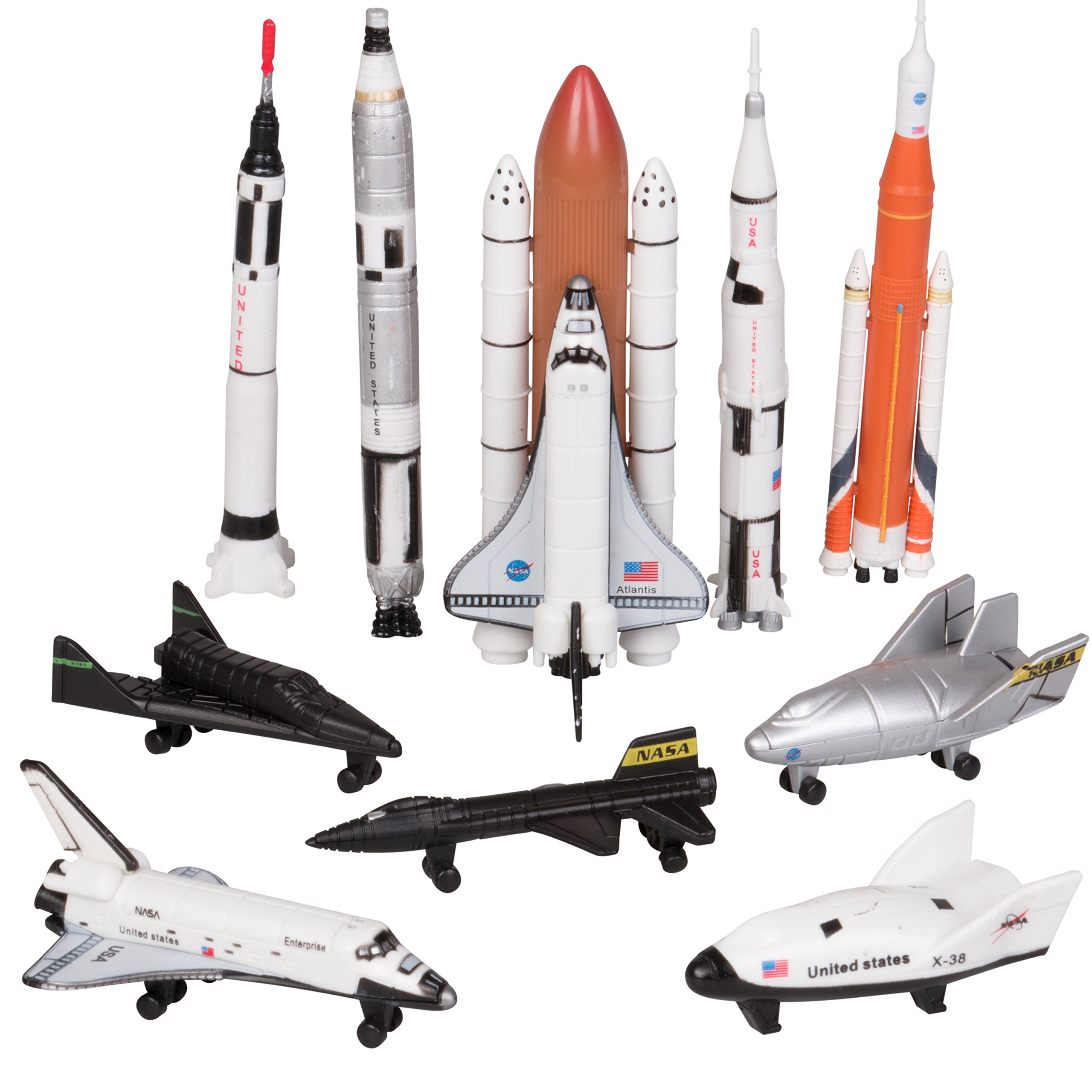 Legends of Space : Countdown to Adventure - History of American Space Flight, 10 piece set