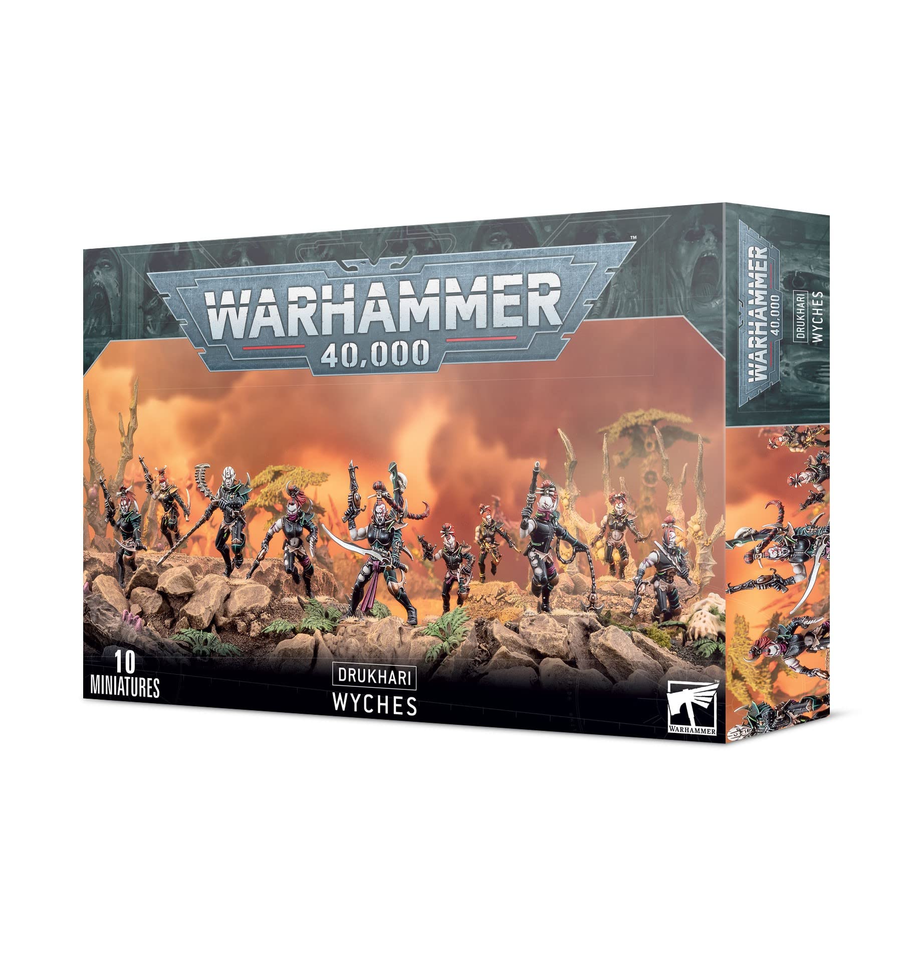 Games Workshop Warhammer 40,000 Dark Eldar Wyches Miniatures