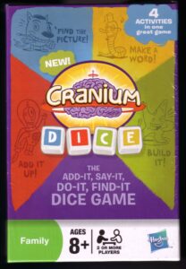 cranium dice: the add-it, say-it, do-it, find-it dice game