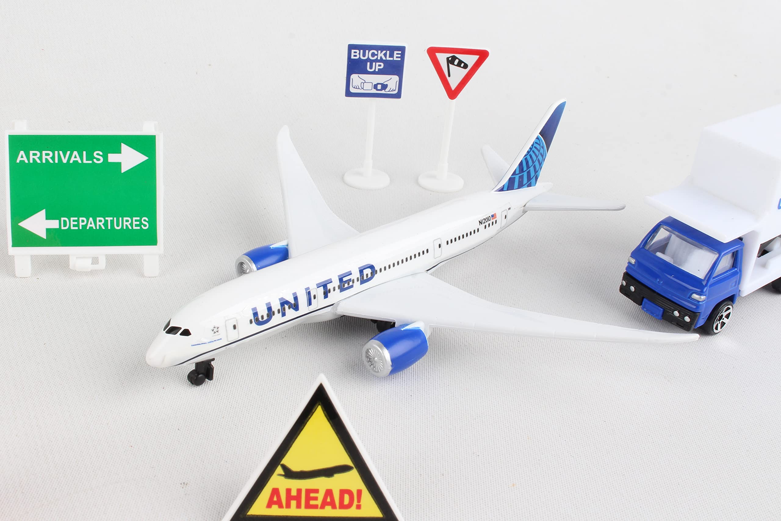 Daron United Airlines Airport Playset