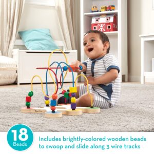 Melissa & Doug Classic Bead Maze - Wooden Educational Toy