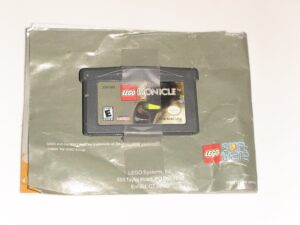 game boy advance, lego bionicle game cartridge