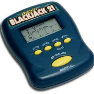 Pocket Blackjack 21 Electronic Handheld Game (1997 Edition)